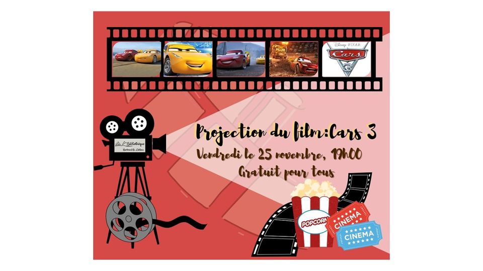 Projection du film Cars 3 | La Matapédia