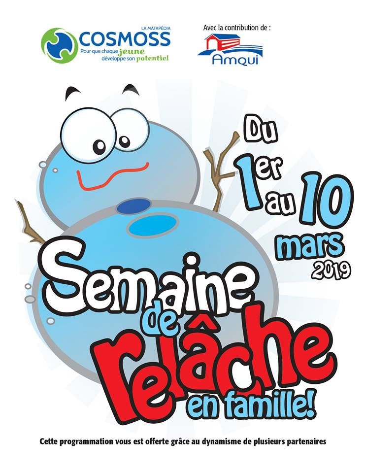 La semaine de relâche dans La Matapédia | La Matapédia