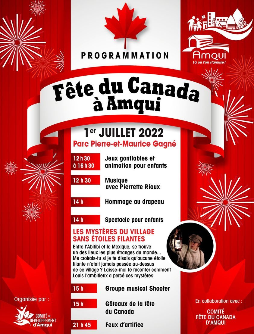 Fête du Canada à Amqui | La Matapédia