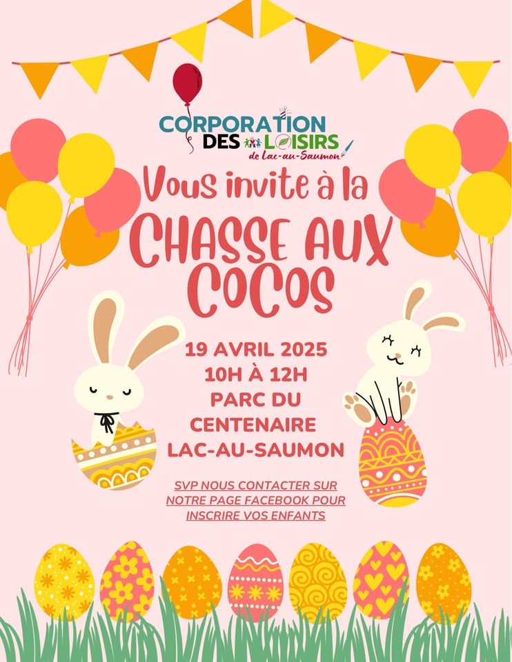 COMPLET - Chasse aux cocos | La Matapédia