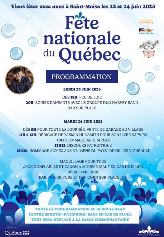 Fête nationale du Québec à Saint-Moïse | La Matapédia