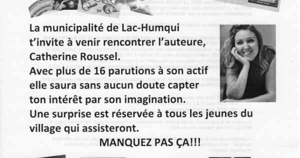 Rencontre avec Catherine Roussel, autrice jeunesse | La Matapédia